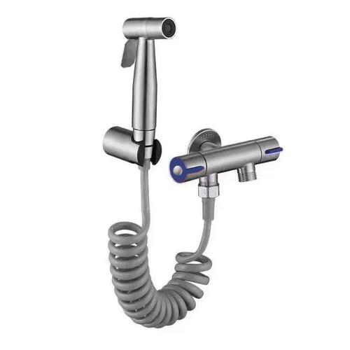 Jual Shower cebok kloset stainless set & kran cabang bidet jet closet ...