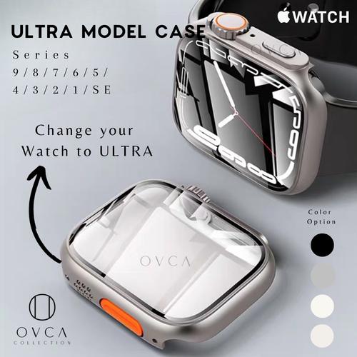 Jual IWatch ULTRA Case & Tempered Glass 9 8 7 6 5 4 3SE Apple Bumper ...