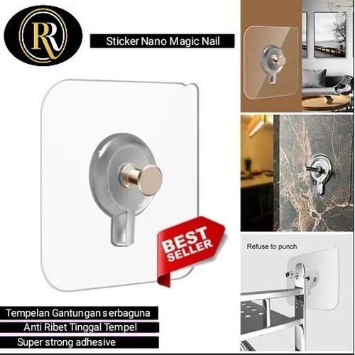 Jual sticker Gantungan Dinding paku Tempel praktis Dan Murah Serbaguna ...