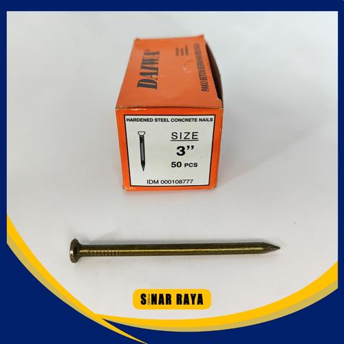 Jual Paku Beton 3 inch Kuning / Paku Beton 7,5 cm / Paku Beton Daiwa ...