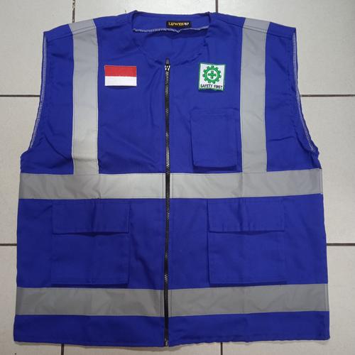 Jual Rompi Proyek Biru BCA Rompi Safety Proyek Biru BCA - Jakarta Barat ...