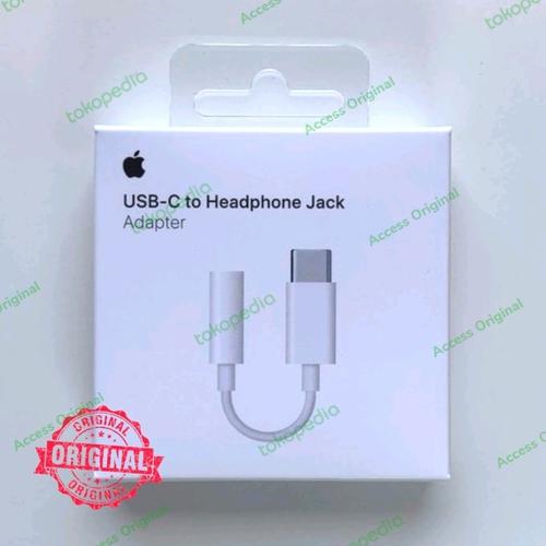 Jual Converter Adapter Earphone USB C to Jack 3.5mm IPhone 15 Series Ori - Jakarta Barat ...