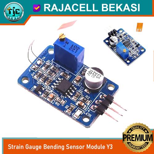 Jual Strain Gauge Bending Sensor Driver Module Y3 Weighing Amplifier Op ...