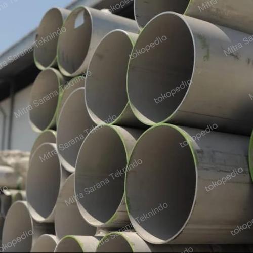 Jual Pipa Stainless SS 304 SCH10 8" inch x 100cm 1 meter - Jakarta ...
