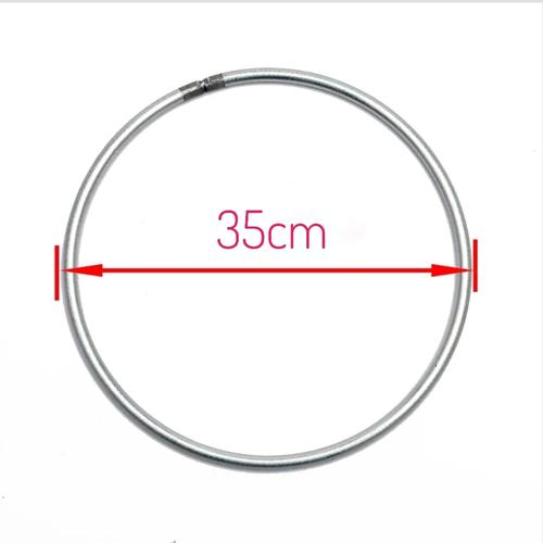 Jual ring besi bulat 35cm / lingkaran besi beton / dekorasi - Hitam ...