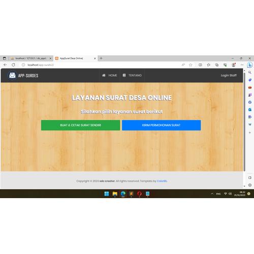 Jual Source Code Aplikasi Surat Desa Berbasis Web - Kab. Lampung Selatan - sdc creator | Tokopedia