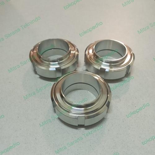 Jual Union Watermur Sanitary Stainless 304 2 1/2" inch Water Mur ...