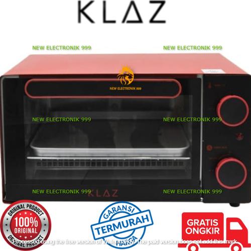 Jual Klaz 9 Ltr Oven Toaster KLAZ OVEN TOASTER 9L 1200W RED - Jakarta ...