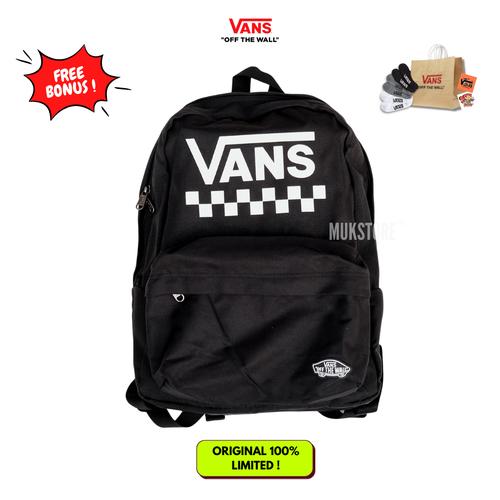 Promo Tas Vans Black Small Logo Print Checkerboard - Kota Tangerang ...