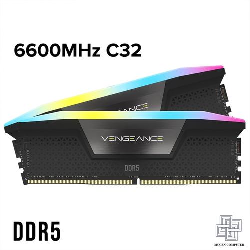 Jual Ram PC/Komputer Corsair Vengeance RGB DDR5 64GB (32GB x 2) 6600MHz ...