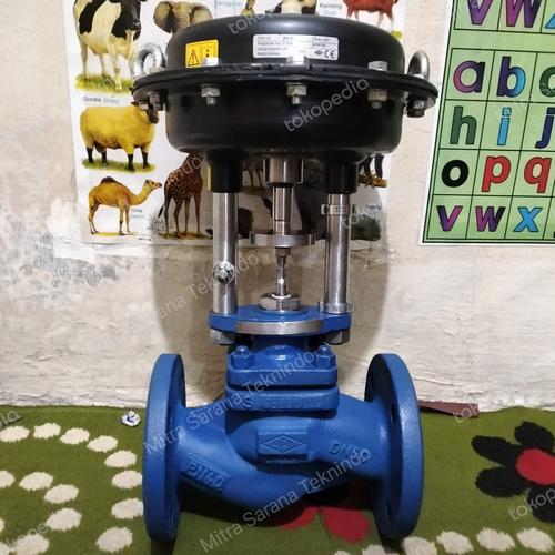 Jual Control Valve Pneumatic Actuator Ari Faba Armaturen PN40 2" inch ...