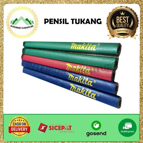 Jual Pencil Tukang Makita Pincil Kayu Bangunan - Jakarta Barat ...