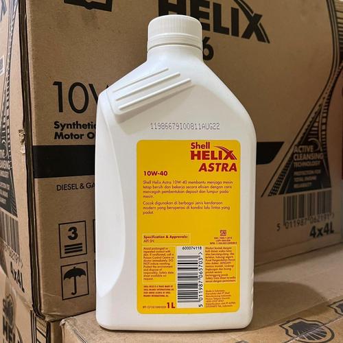 Jual Shell Helix Astra 10W-40 Api Sn 1L | Synthetic Technology ...