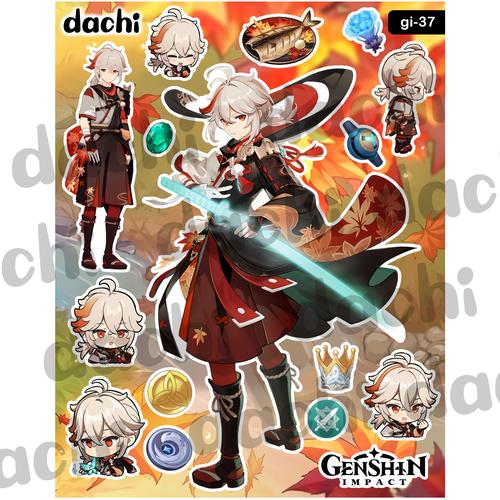 Jual Dachi Sticker Genshin Impact Kaedehara Kazuha - GI-37 Peel Off ...