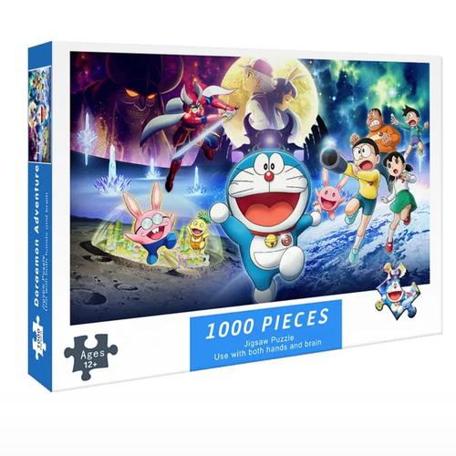 Promo Jigsaw Puzzle 1000 Pcs Seri Kartun (Doraemon Adv/moonlit Totoro ...