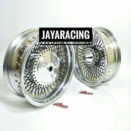Jual velg custom seribu 14 450 350 Nmax Aerox Freego Lexi - Hitam, Lexi ...