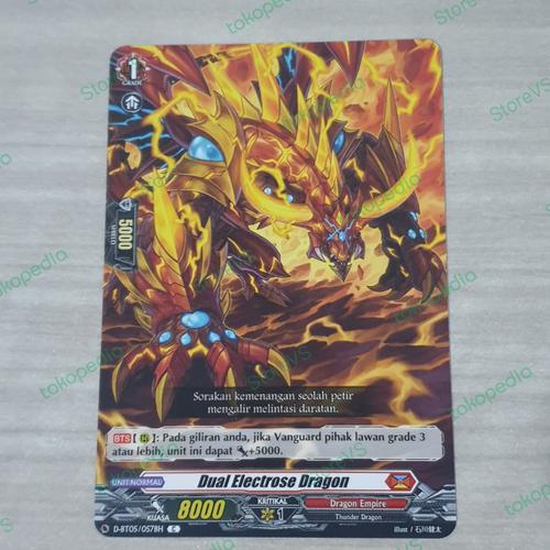 Jual Vanguard Bahasa - Dual Electrose Dragon D-BT05/057BH C - Jakarta ...