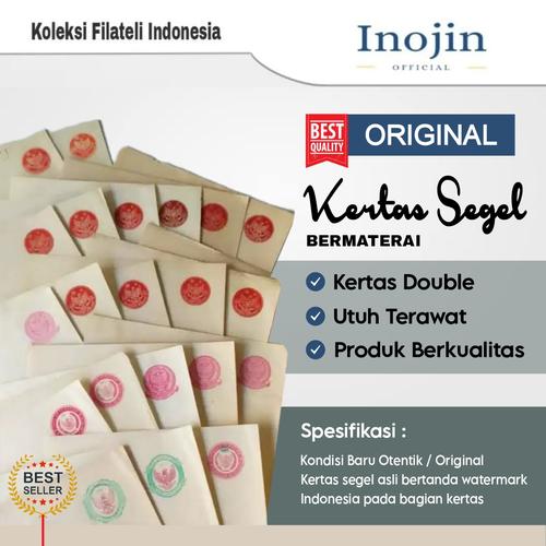 Jual Kertas Segel Tahun 1990 1992 1993 1994 1995 1996 1997 2000 2002 ...
