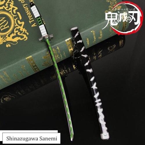Jual KEYCHAIN KIMETSU NO YAIBA SANEMI SHINAZUGAWA NICHIRIN SWORD FIGURE ...