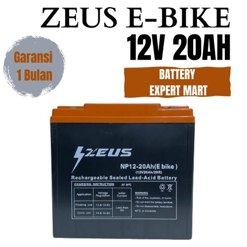 Promo Aki Zeus Battery VRLA 12V 20Ah Sepeda Listrik Ebike - Kota Bekasi ...
