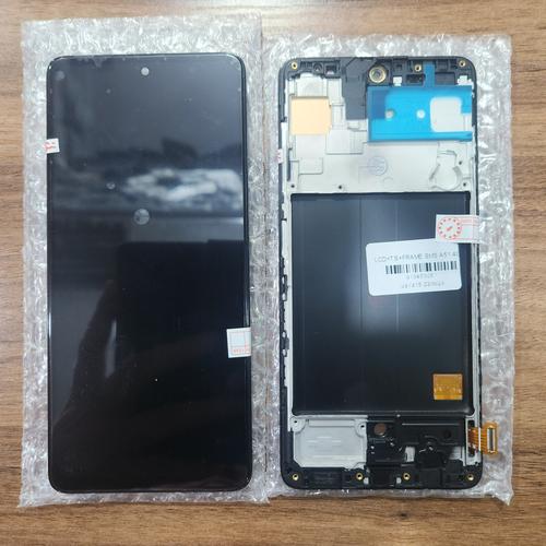 Promo LCD FULLSET SAMSUNG A51 4G/A515 + FRAME BIG GLASS ORI/OLED ...