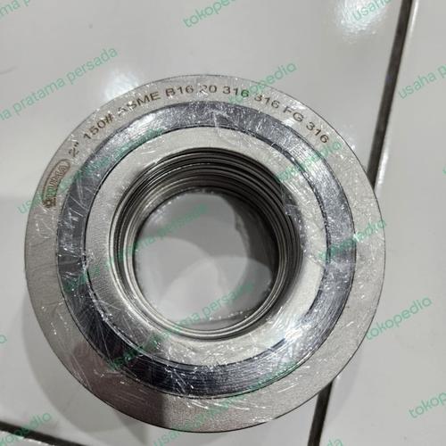 Jual Spiral Wound Gasket SWG 14" inch ANSI#150 stainless ss316 ...