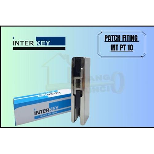 Jual PATCH FITTING PT 10 INTERKEY PINTU KACA TEMPERED GLASS - Jakarta ...