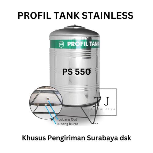 Jual Tandon Air PROFIL TANK PS 550 STAINLESS 304 Anti Lumut Toren Air ...