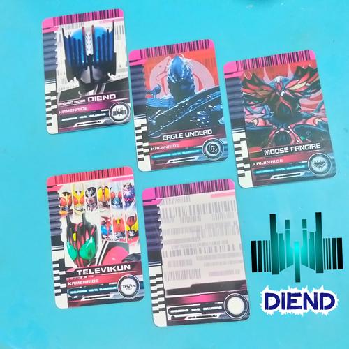 Jual Kartu Tambahan CSM Diend Driver Kamen Rider Diend - Kota Malang ...