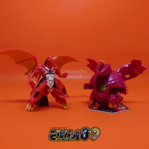 Jual BAKUGAN BATTLE PLANET BAKU 001 / STAND FIGURE - DRAGONOID SET ...