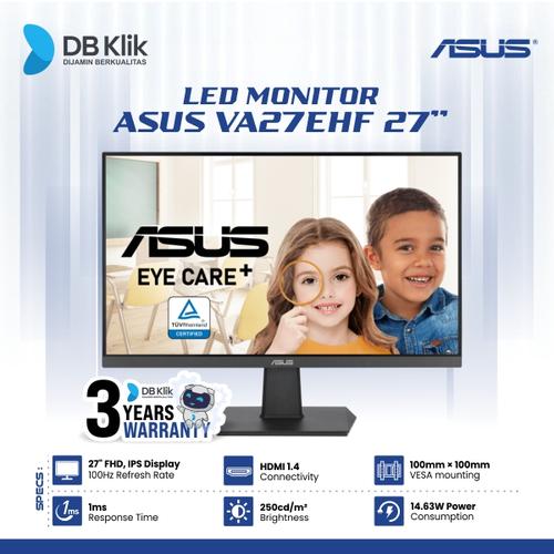 Promo LED Monitor ASUS VA27EHF 27" 100Hz IPS FHD 1ms HDMI - INSTAN ...