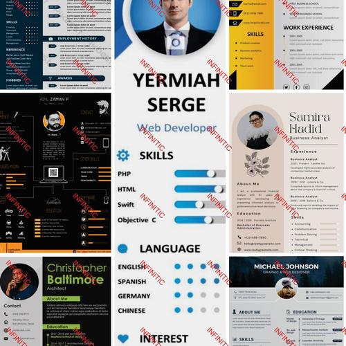 Jual Design/Edit Pembuatan CV Resume Kerja Kreatif Kekinian - Kab ...