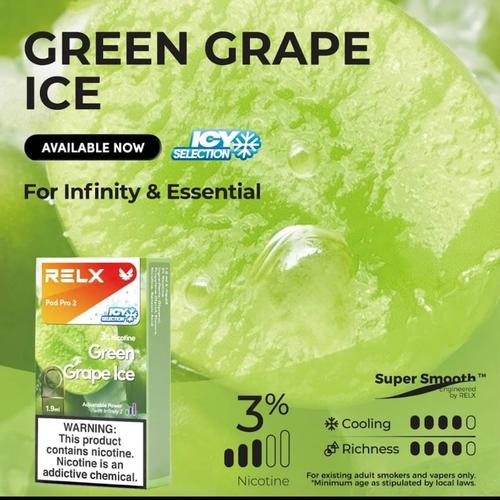 Jual Relx Infinity 2 Pods - Green Grape Ice - Jakarta Barat - RELX ...