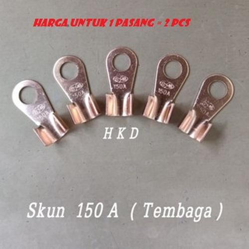Jual SKUN KABEL AKI MOBIL 150A TEMBAGA ASLI HARGA UNTUK 1 PASANG ...