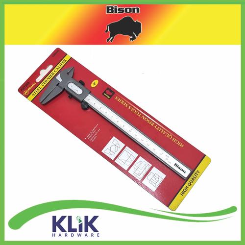 Jual Bison Sigmat Besi Steel 6 Inch Sketmat Jangka Sorong Vernier ...
