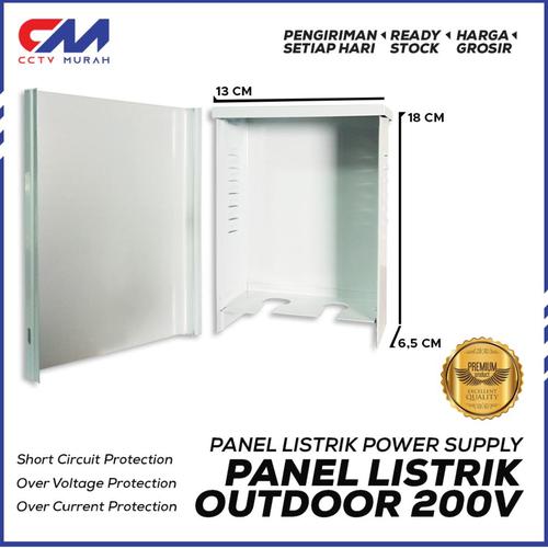 Jual BOX PANEL LISTRIK OUTDOOR 13cmX6,5cmX18cm||PANEL LISTRIK KOTAK ...