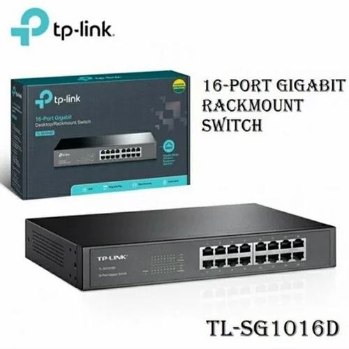 Jual SWITCH HUB LAN 16 PORT TP LINK SG1016D GIGABIT TpLink 16Port RJ45 ...