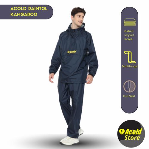 Promo Raincoat Outdoor Setelan ACOLD Raintol Kangaroo Jas Hujan Pria ...