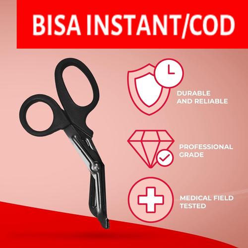 Jual [MG]EDC Survival Serrated Scissor/Gunting Medical Emergency Rescue ...