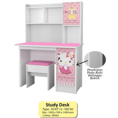 Jual Meja belajar kea panel karakter/study desk/meja belajar karakter ...