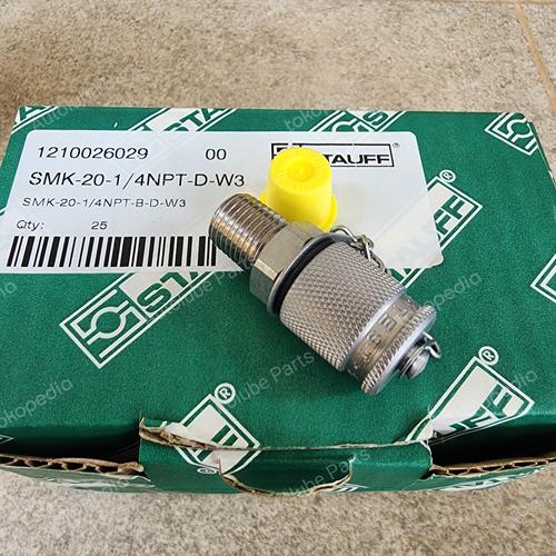 Jual STAUFF PRESSURE TEST POINT COUPLING SMK20 1/4-NPT-PD C6F 1/4" NPT ...