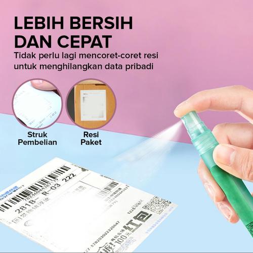 Jual Reffil Isi Ulang Stempel Penghapus Hapus Resi Stamp Data Alamat ...