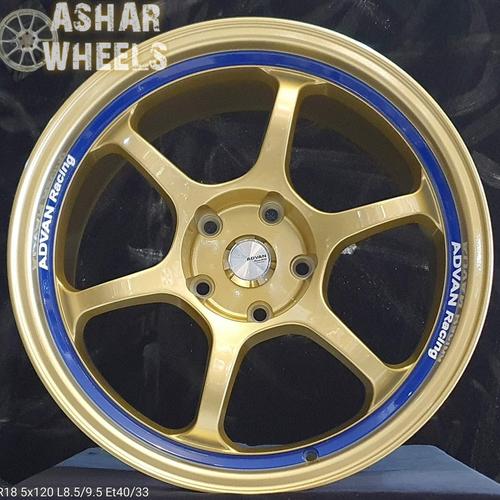 Jual velg advan rg r18 5x120 bmw e36 e38 e46 e60 f30 f10 f02 dll - Kota ...