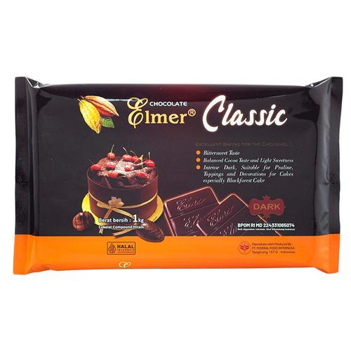 Jual Elmer Compound Dark Classic 1kg - Kab. Tangerang - ElmerChocolate ...