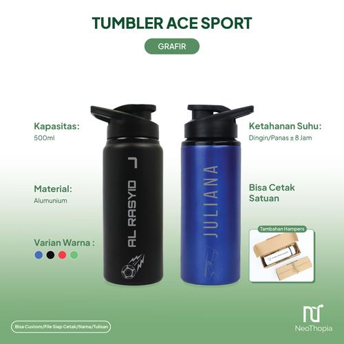 Jual Botol Minum Sepeda Custom Laser Grafir ACE Sport/Promosi Cetak ...