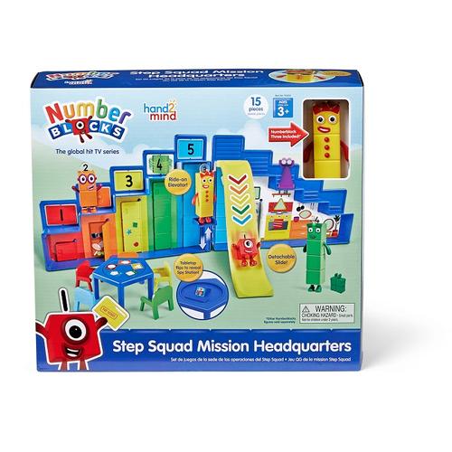 Promo Numberblocks Step Squad Headquarters Playset Figure Numberblock ...