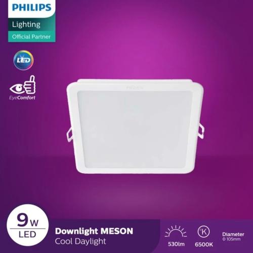 Jual DOWNLIGHT PHILIPS MESON KOTAK D105 9WAT 9W - WARM WHITE - Kuning ...