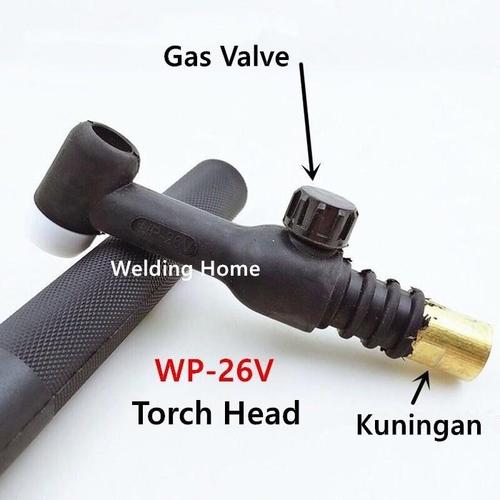 Jual WP26 WP26F WP26V Torch Head Collet Body Keramik Tig Argon Las WP ...
