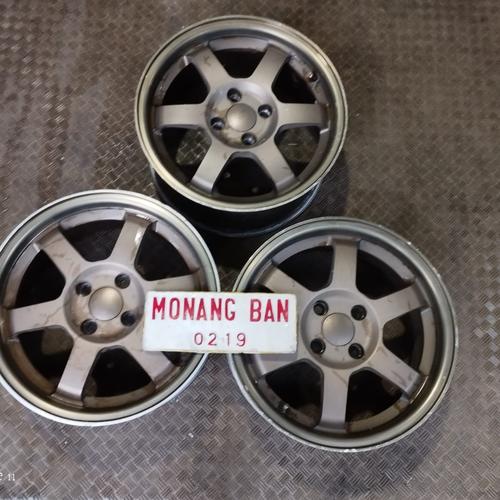 Jual Velg Rays TE37 ring 15 pcd 4x100 lbr 7 et 35 (Satuan) - Jakarta ...