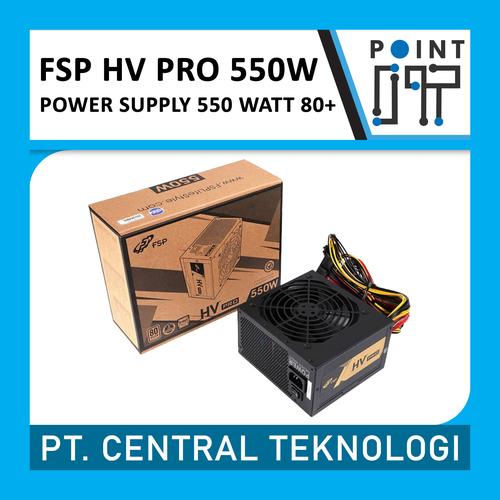 Jual PSU FSP HEXA HV PRO 550 Watt 85+ Power Supply 550W 85+ - Jakarta ...